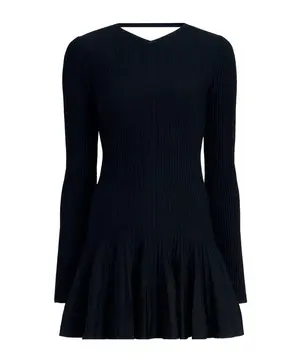 Khaite Mamie Backless Dress - Black