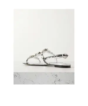 Dolce & Gabbana Crystal-embellished Sandals