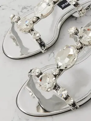 Dolce & Gabbana Crystal-embellished Sandals