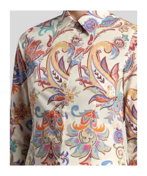 Etro Printed Poplin Shirt