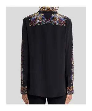 Etro Silk Paisley Print Shirt