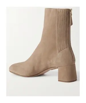 AQUAZZURA Saint Honore Blocked-heel Boots
