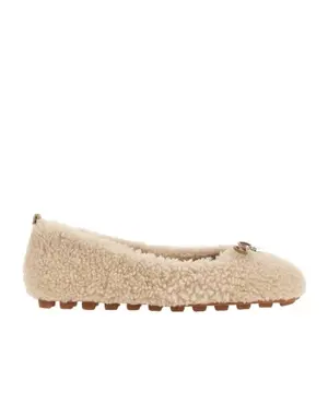 Hogan Olympia Ballet Flats - Ivory