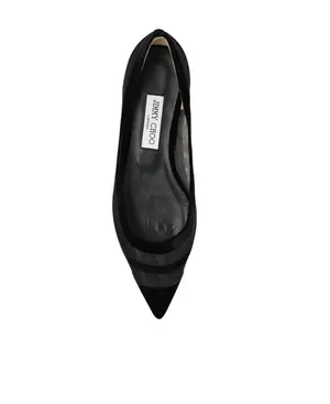 JIMMY CHOO Love Ballet Flats - Black