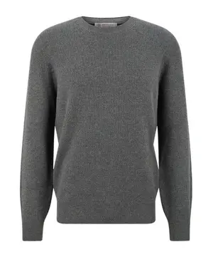 Brunello Cucinelli Long-sleeved Sweater - Black