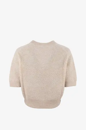 Brunello Cucinelli Crew-neck Knit Top