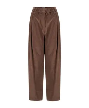 Brunello Cucinelli Casual Trousers With Belt Loops - Brown