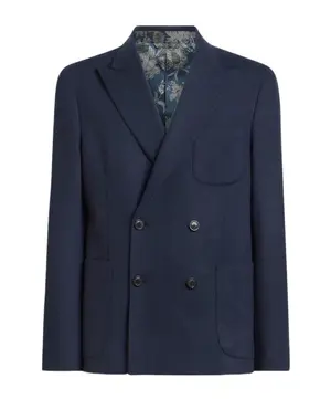 Etro Double-breasted Peak-lapel Blazer - No