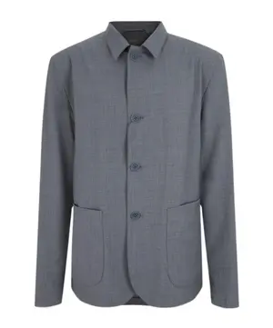 Herno Shirt-style Casual Jacket - Dark Grey