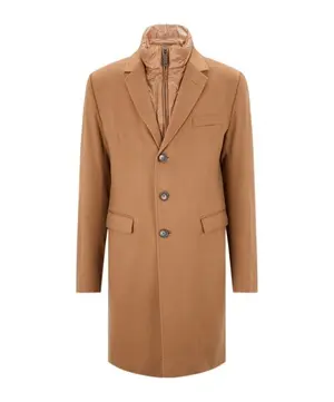 Herno Long-sleeved Coat - Brown