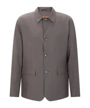Herno Long-sleeved Casual Jacket - Black