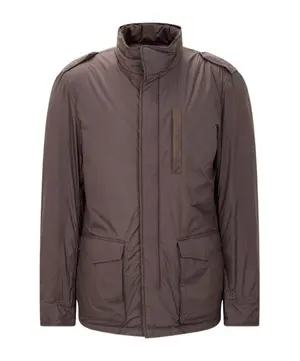 Herno Long-sleeved Padded Jacket - Brown