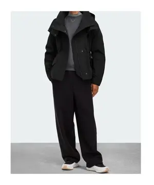 Canada Goose Olivine Cotton Jacket With Removable Hood - Black