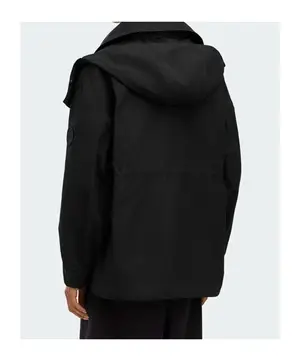 Canada Goose Olivine Cotton Jacket With Removable Hood - Black