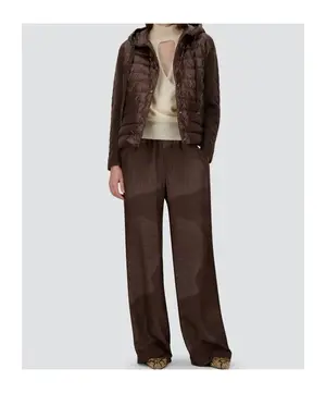 Herno Pure Silk Floral Print Resort Trousers