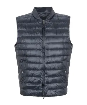 Herno High-necked Vest - Black