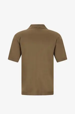 Herno Short-sleeved Polo Shirt - Brown