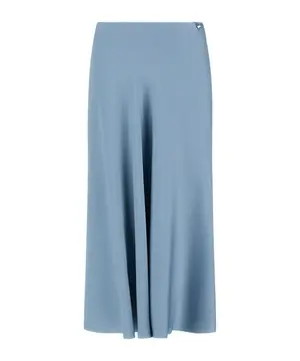 Herno Satin Resort Skirt - Blue