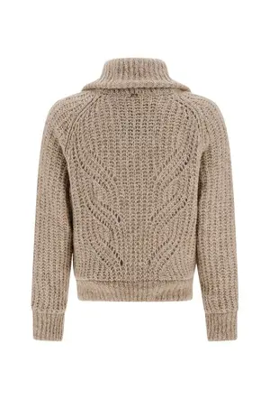 Herno Cable-knit Zip-up Cardigan