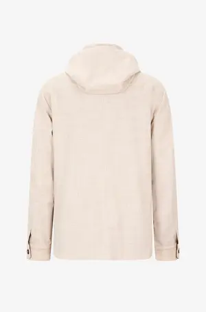 MOORER Wool Hooded Short Jacket