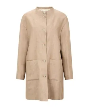 Herno Long-sleeved Trench Coat - Cammello