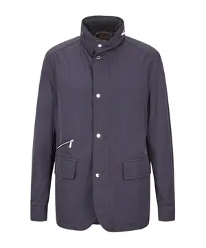 MOORER Long-sleeved Casual Jacket - Black