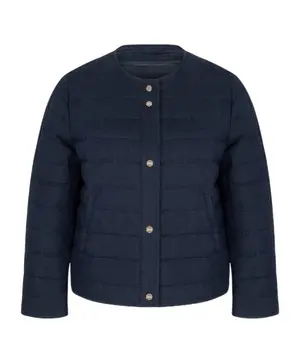 Herno Long-sleeved Down Jacket - Blu