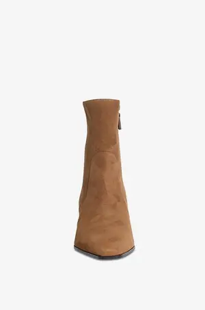 STUART WEITZMAN Zippered Ankle Boots