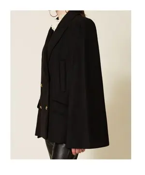 TWINSET Wool-blend Double-breasted Coat