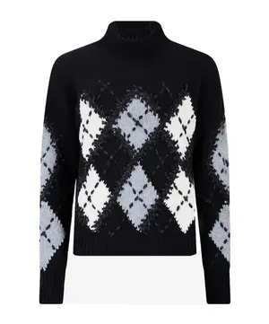 Ermanno Scervino Long-sleeved Sweater - Black