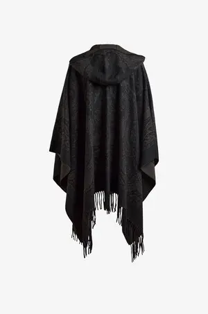 Etro Paisley-print Hooded Poncho