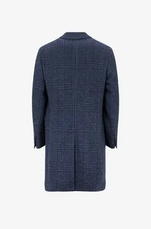 Etro Plaid Jacquard Mid-length Suit Jacket