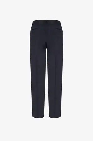 TOM FORD Sheldon Fine Wool-satin Tuxedo Trousers
