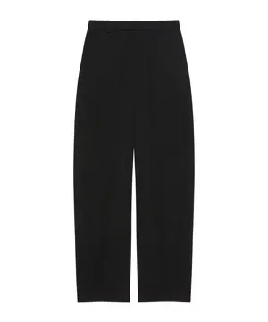 Givenchy Cocoon Tailored Pants In Wool - Black