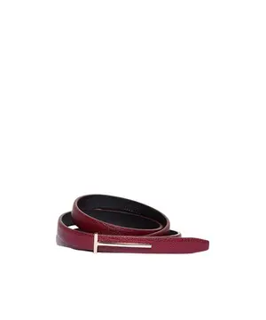 TOM FORD Buckle Belt - Rubyred