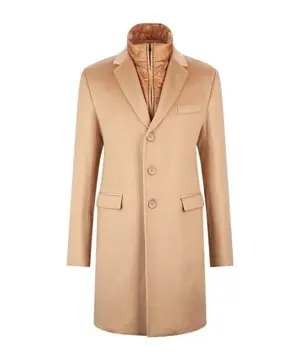 Herno Long-sleeved Coat - Nude