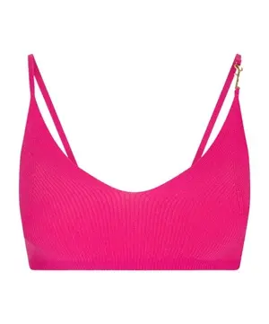 Jacquemus Knitted Bra - Pink