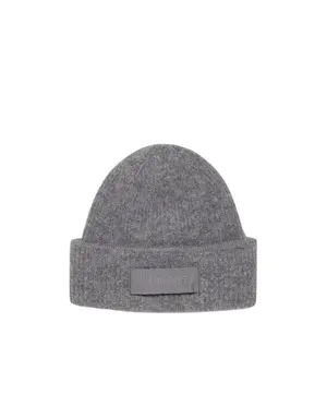 Jacquemus Ribbed Hat - Gray