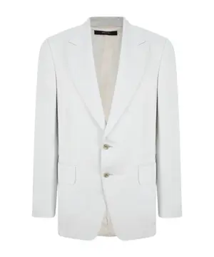 TOM FORD Long-sleeved Suit Jacket - White