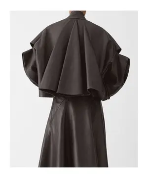 Jacquemus Long-sleeved Leather Jacket