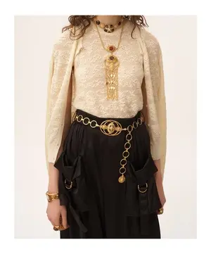 Chloé Tank Top And Knit Cardigan Twin Set