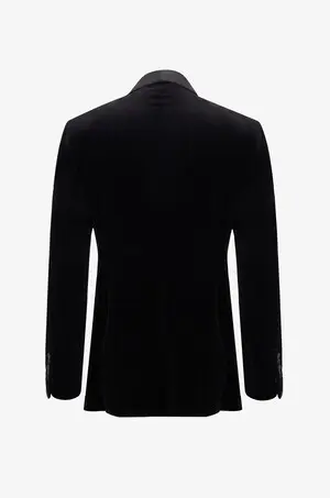 TOM FORD Sheldon Shawl-collar Velvet Smoking Jacket