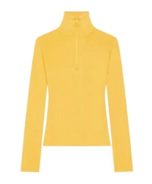 COURREGES High-neck Long-sleeve T-shirt