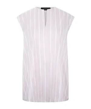 Fabiana Filippi Sleeveless Striped Tank Top - Purple