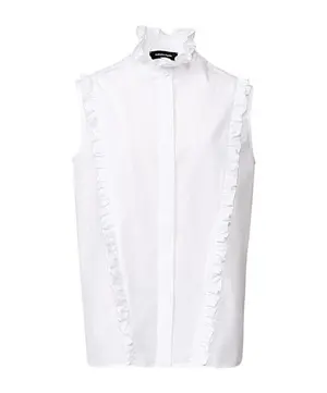 Fabiana Filippi Sleeveless Shirt - White
