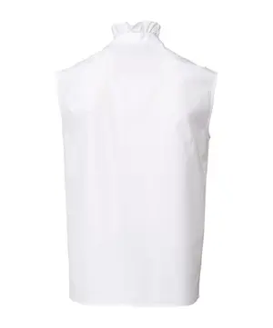 Fabiana Filippi Sleeveless Ruffled Shirt