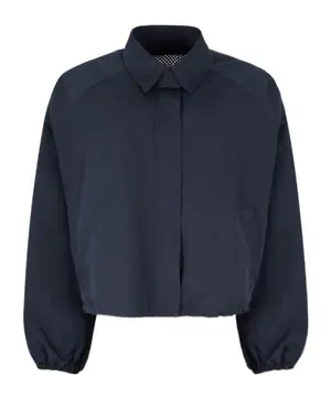 Fabiana Filippi Long Sleeve Casual Jacket - Black
