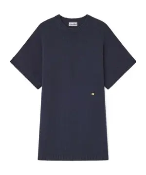 GANNI Wool Mix Dress