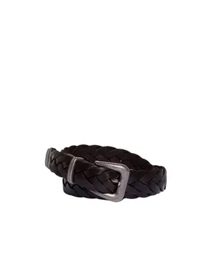 Brunello Cucinelli Woven Belt - Black