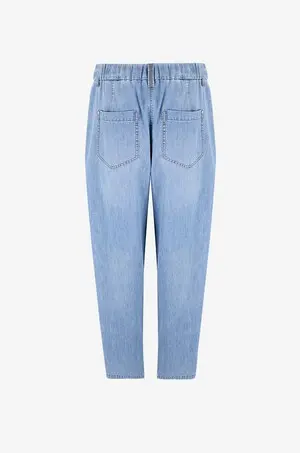 Brunello Cucinelli Elastic Waistband Jeans